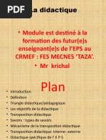La Transposition Didactique 2eme Exposé | PDF | Pédagogie | Enseignement