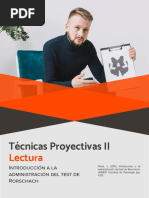 Cap. 2 Proceso Rorschach en Exner | PDF | Información | Sicología