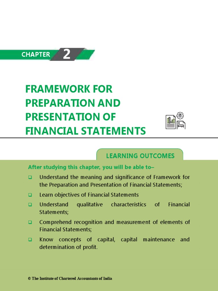 Chapter 2 - Framework For Preparation and Presentation of Financial ...