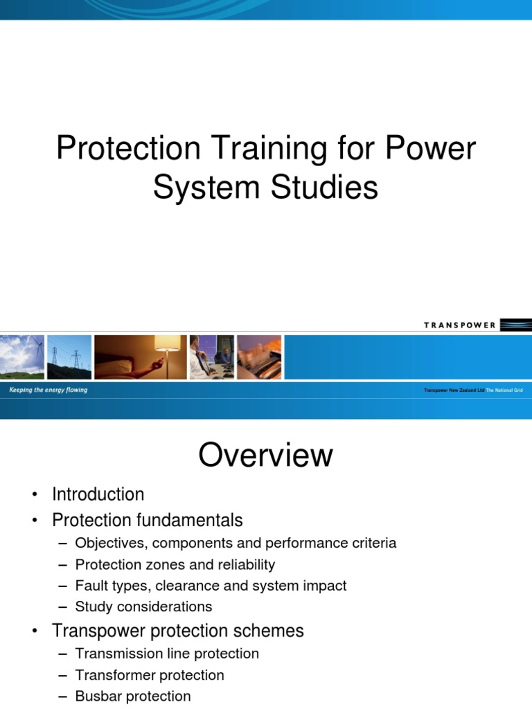 Protection Presentation 2017 - Section 1 | PDF | Relay | Electrical ...