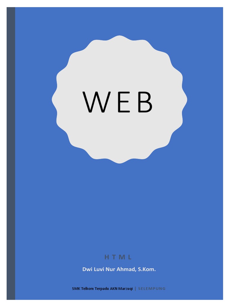 Modul Web Kelas XL - RPL | PDF