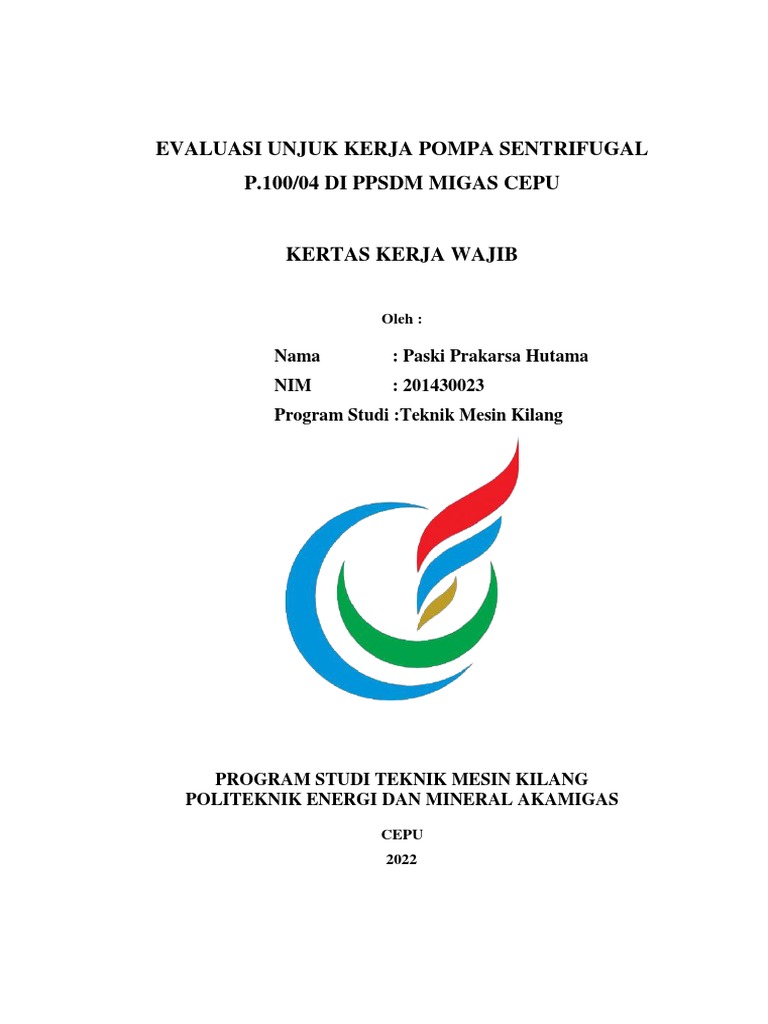 KKW-Paski Prakarsa Hutama - FINAL (Rev) | PDF | Teknologi & Rekayasa