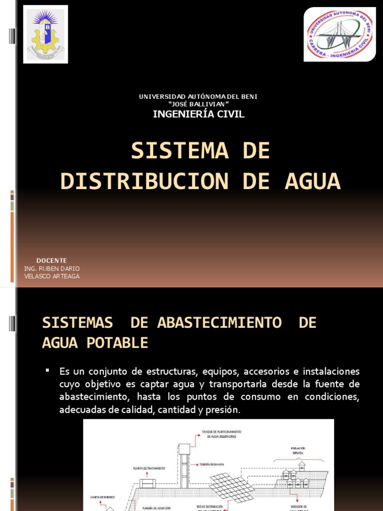 Sistemas de distribución de agua potable: Componentes, tipos y ...