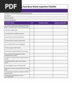 A-4 Inspection of Laundry Services Checklist | PDF | Health Care | Safety