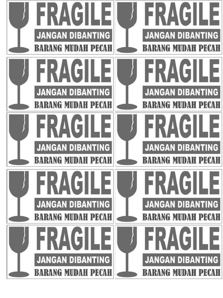 Print Fragile | PDF