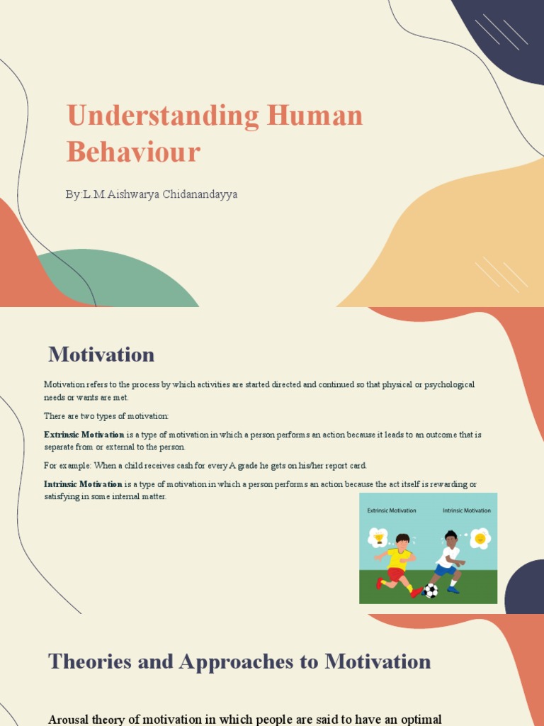 Understanding Human Behaviour L.M.aishwarya Chidanandayya | PDF ...