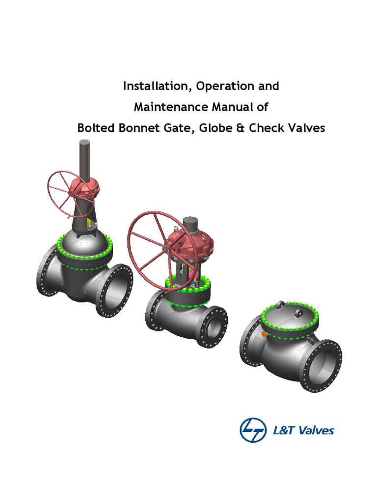 Installation, Operation and Maintenance Manual for Bolted Bonnet Gate ...