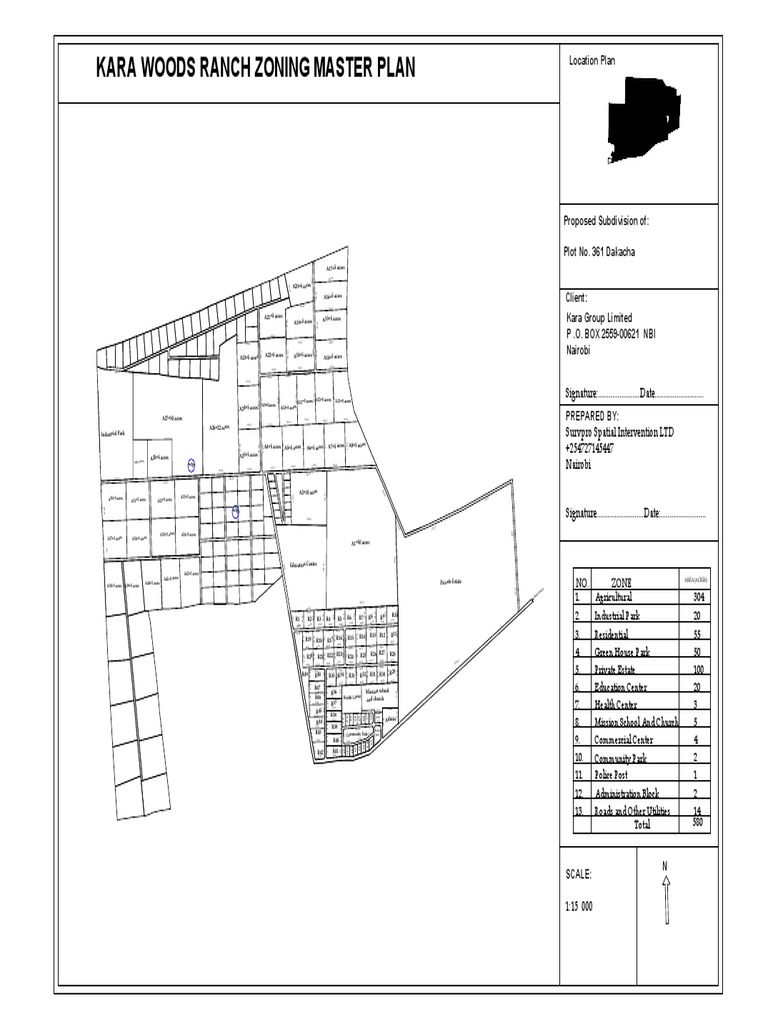 MASTER Plan Kara Woods-Model | PDF