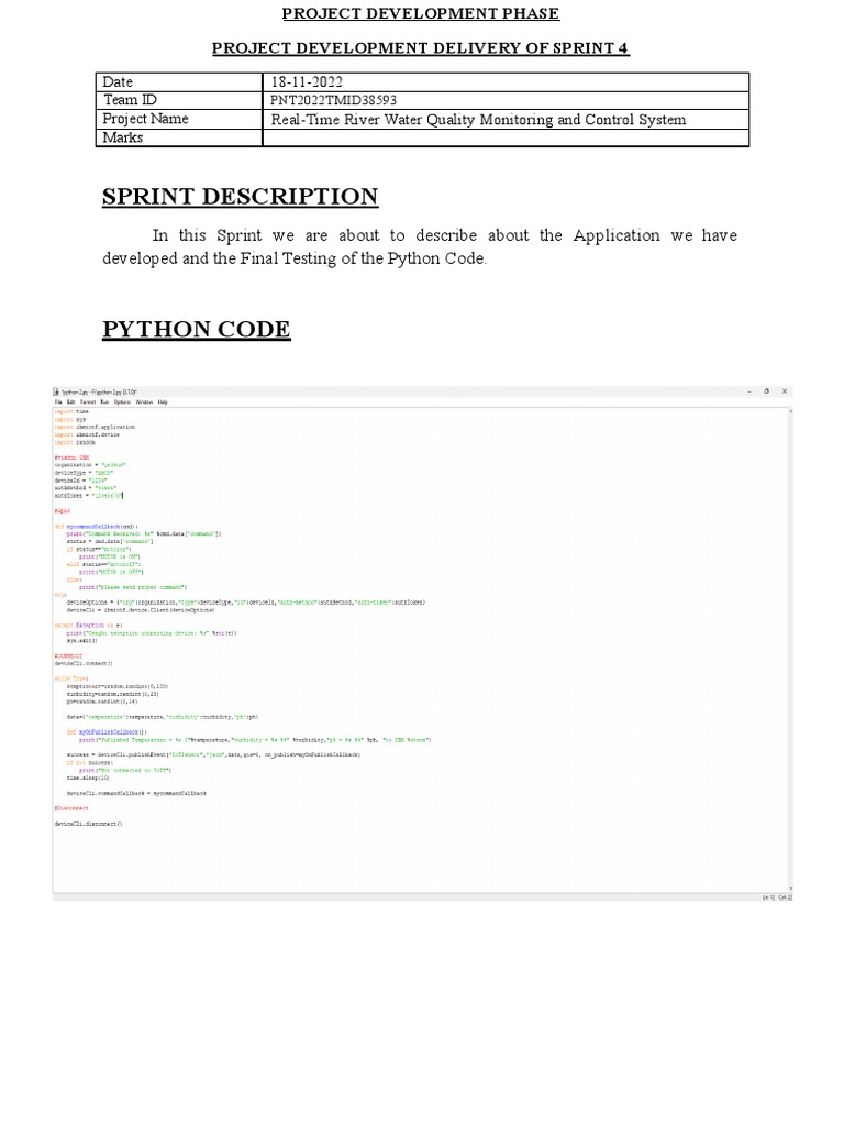 Sprint 4 | PDF