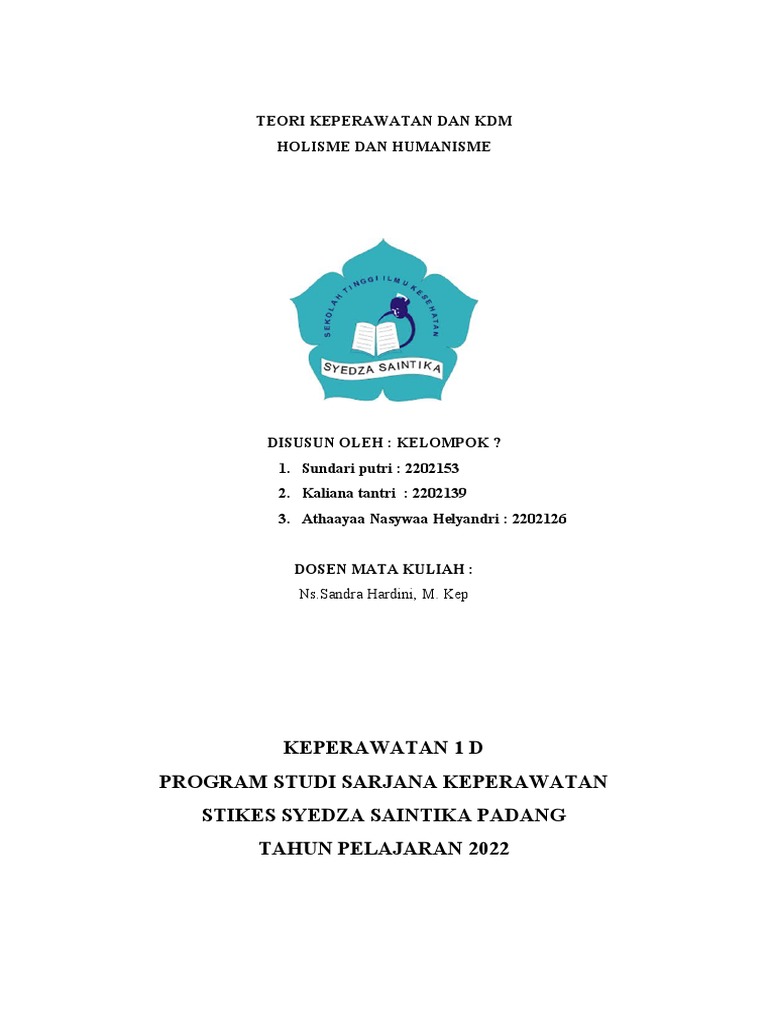 Teori Keperawatan Dan KDM | PDF