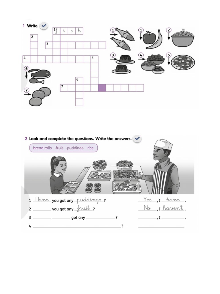 Food Activity Book 4 | PDF