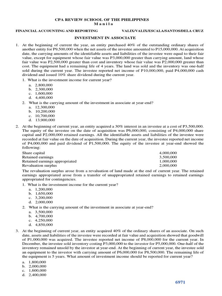 6971 - Investment Associate | PDF | Investing | Fair Value