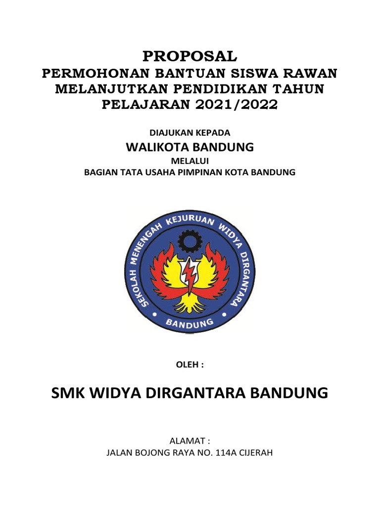 Proposal Usulan RMP 2022 | PDF