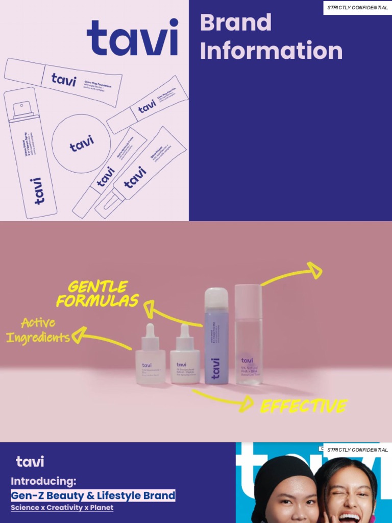 Tavi Brand Info | PDF | Communication | Promotion And Marketing ...