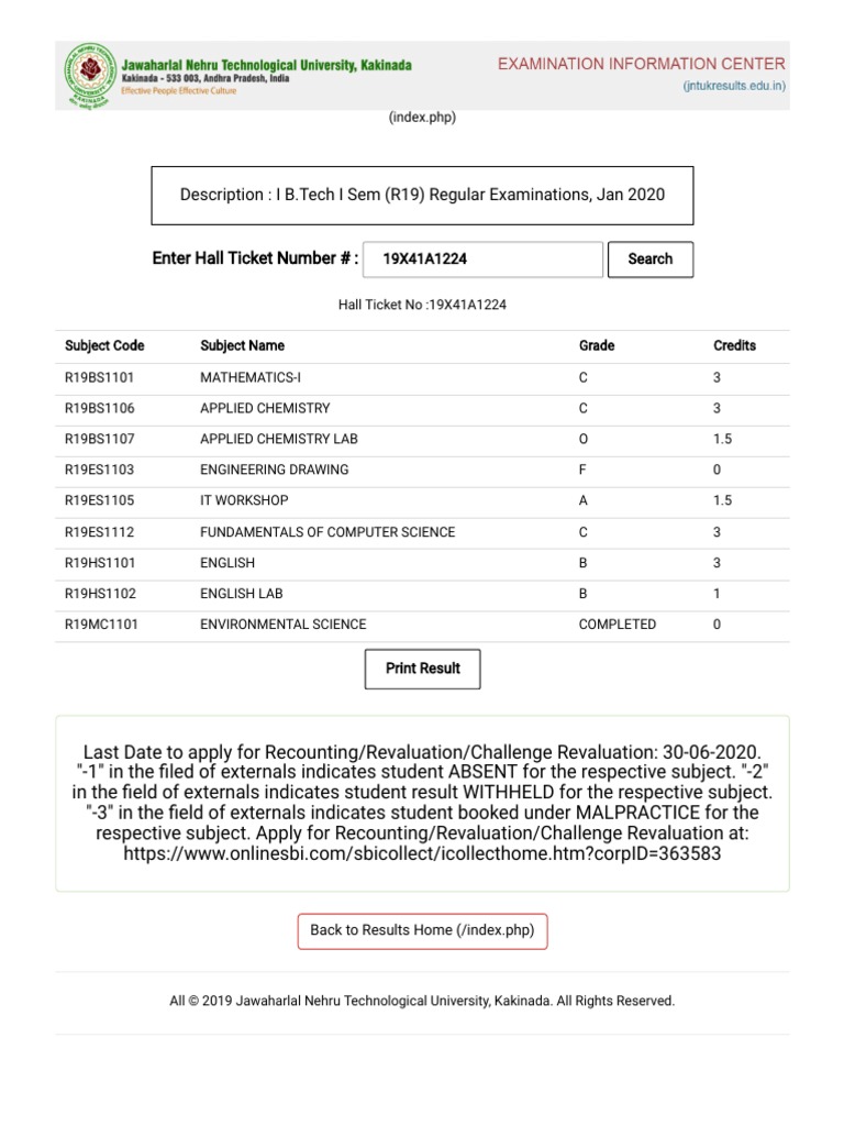 1-1 r19 Regular Results | PDF