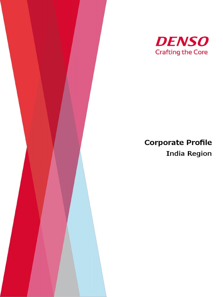 DENSO India Corporate Overview | PDF | Motor Vehicle | Vehicle Technology