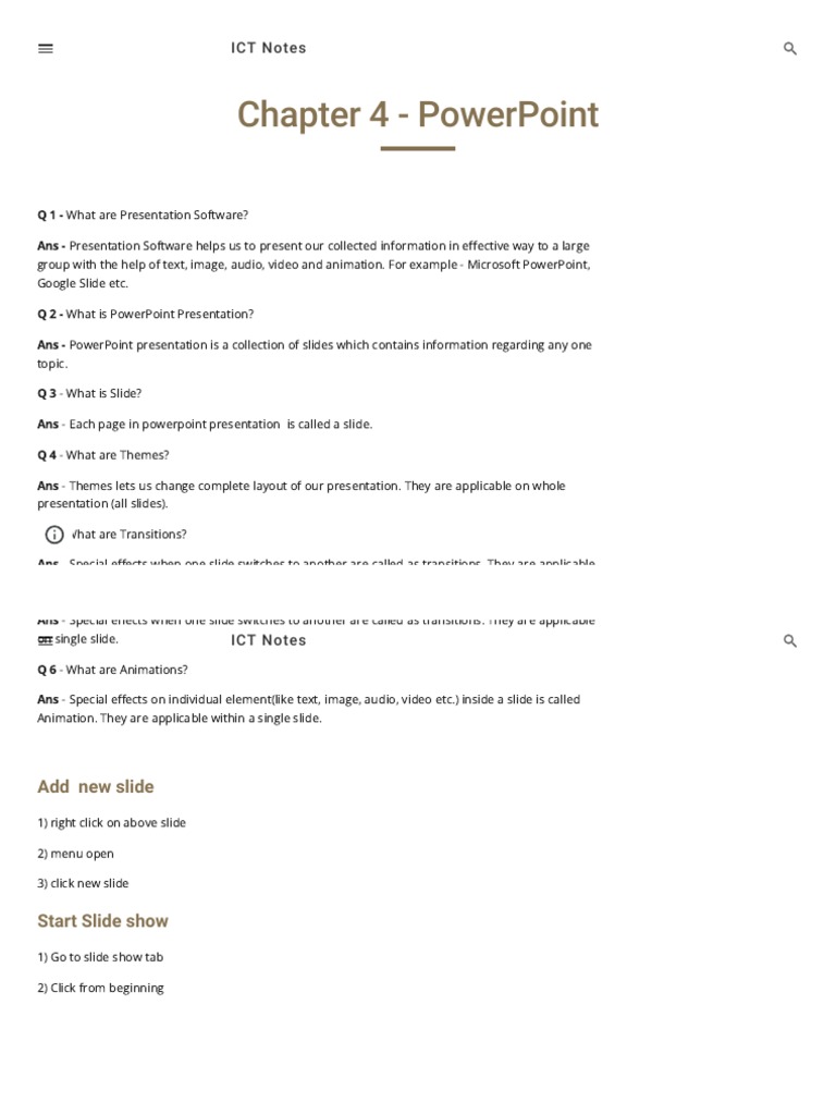 Understanding PowerPoint Basics | PDF