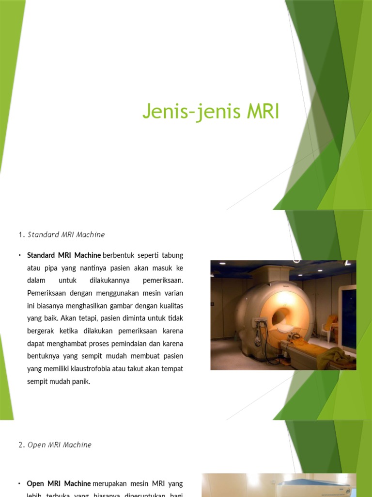 Jenis-Jenis MRI | PDF
