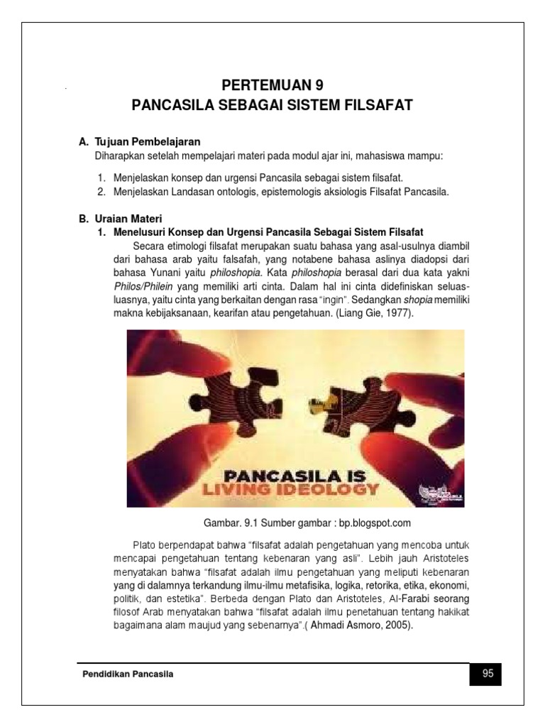 Pertemuan 9 Dan 10 P. Pancasila | PDF