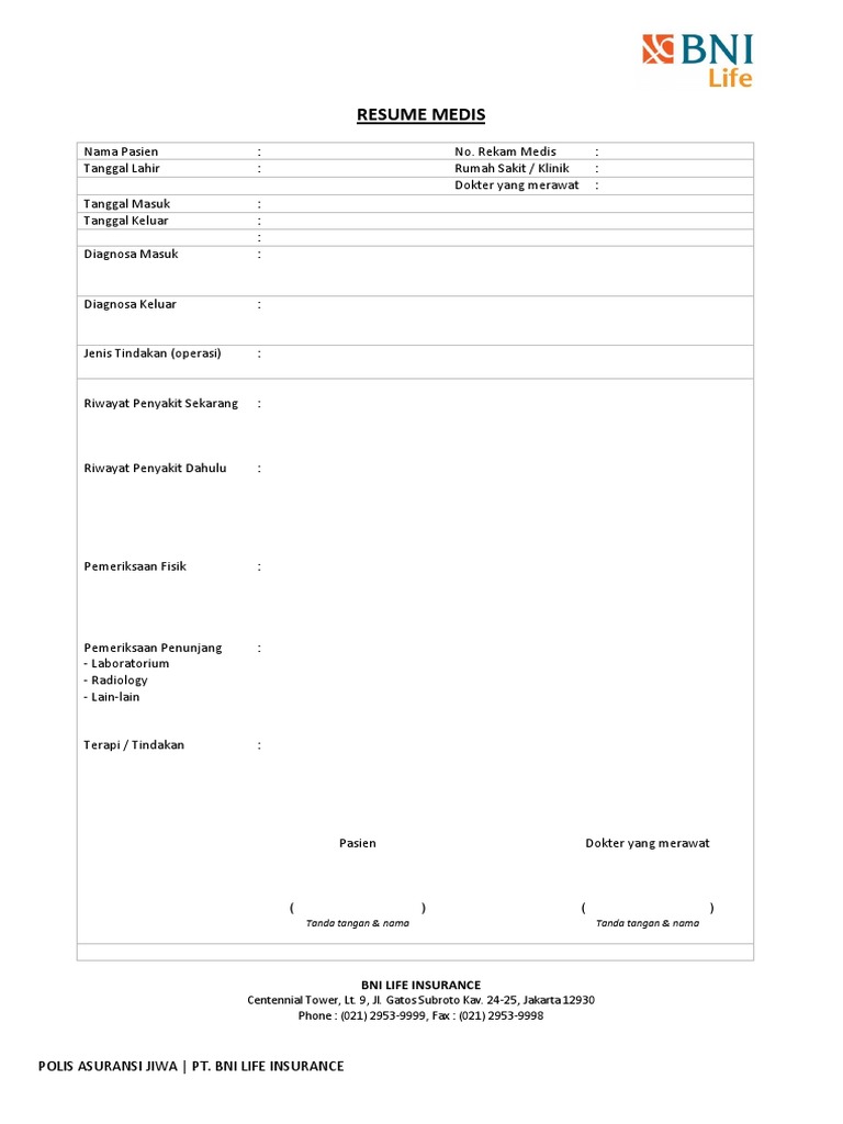 Resume Medis | PDF