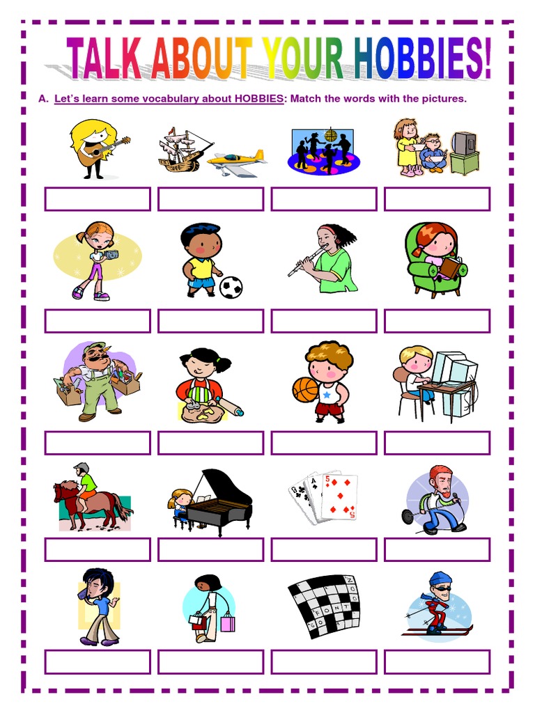 Talk About Your Hobbies | PDF | English Language | Question