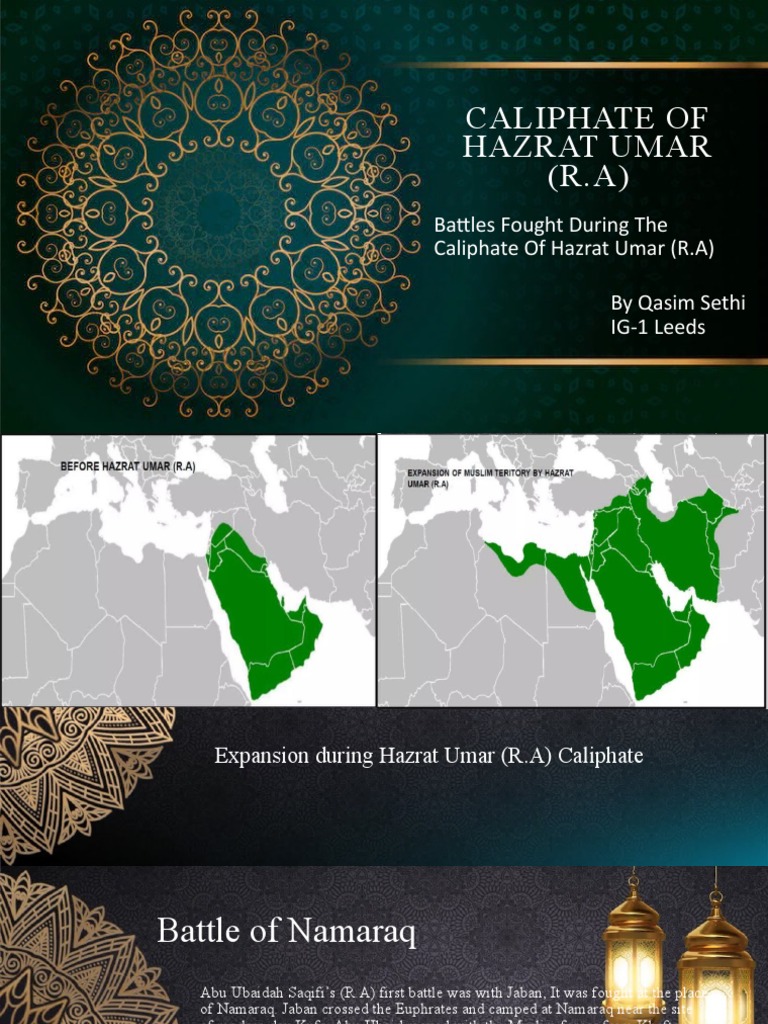 Battles of Hazrat Umar's Caliphate | PDF | Umar | Conflicts