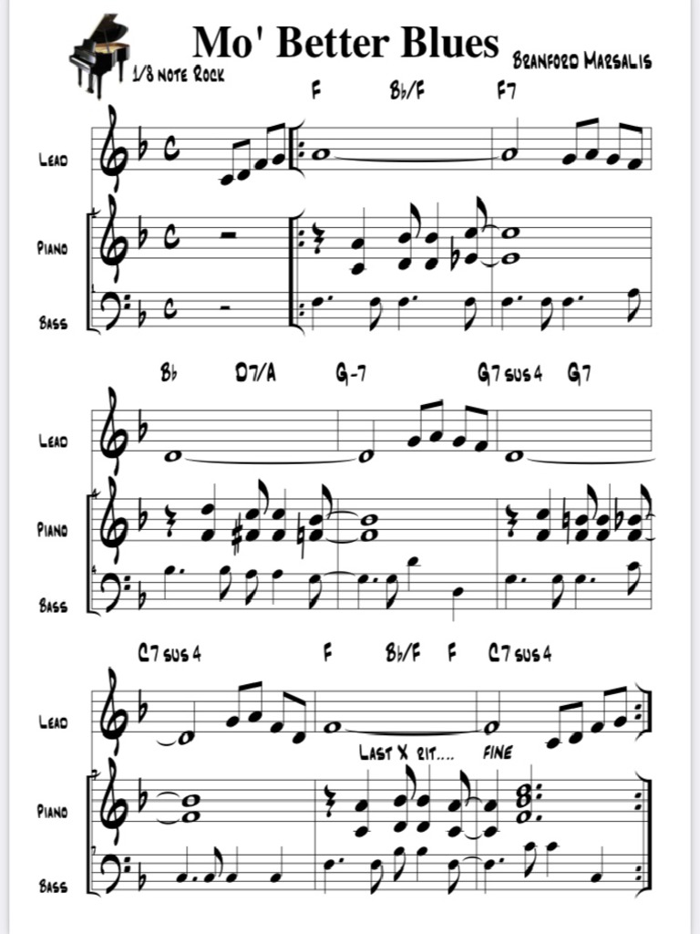 Mo Better Blues | PDF