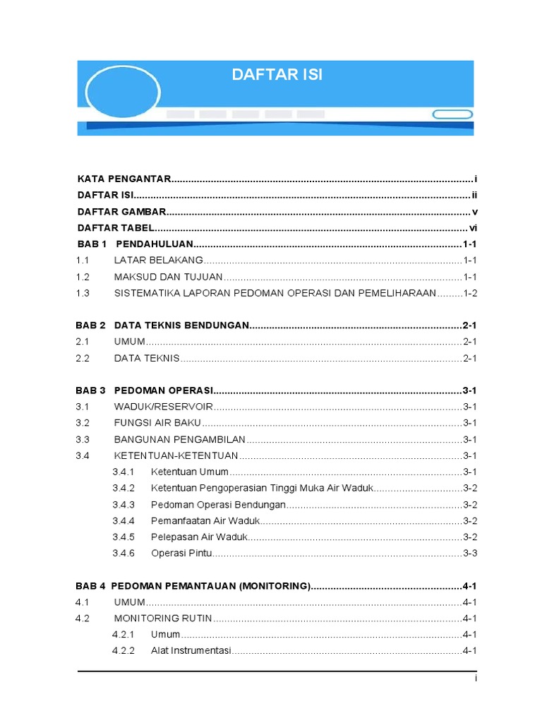 Daftar Isi | PDF