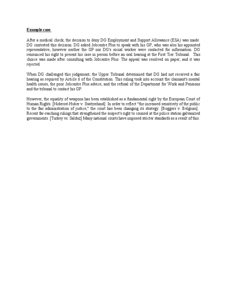 Example Case of Criminal | PDF