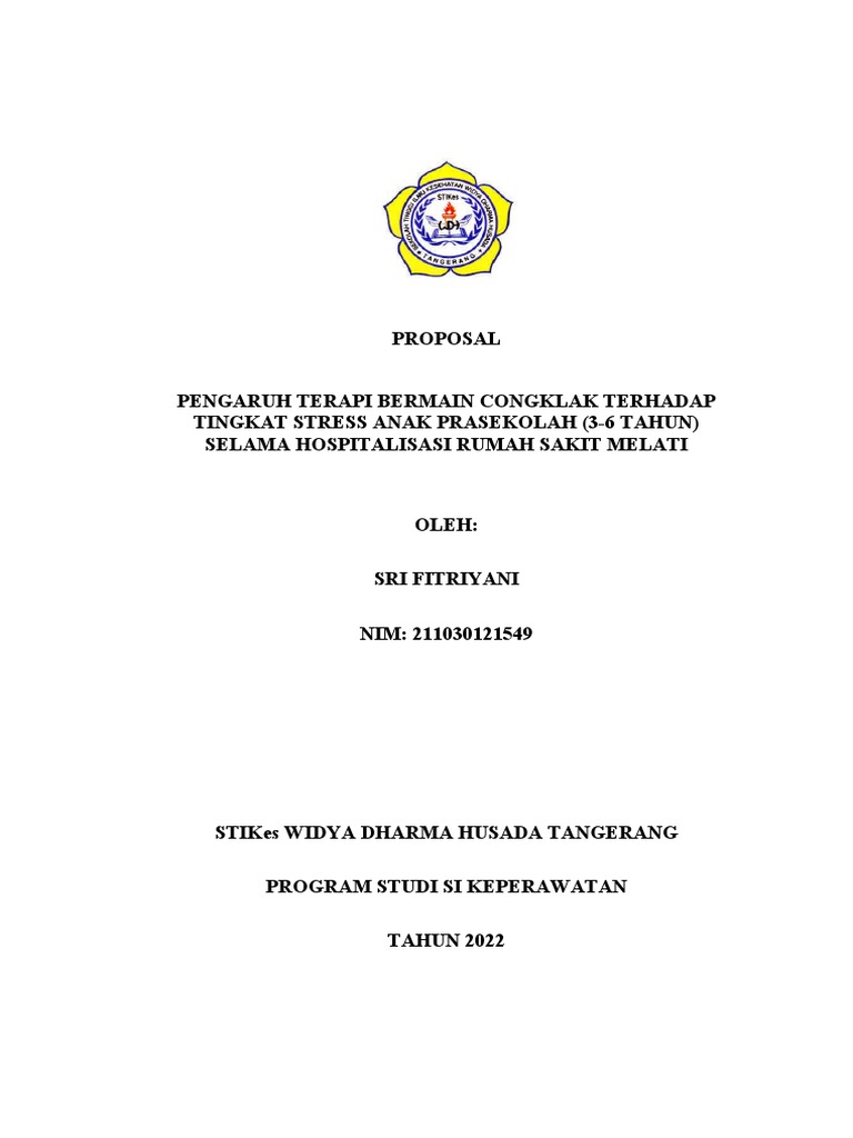 Proposal Bab 1-4 | PDF