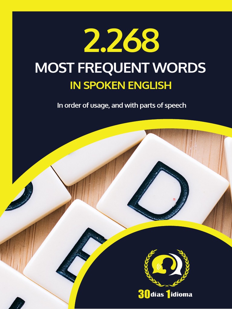 2.268 Most Frequent English Words | PDF | Verb | Adjective