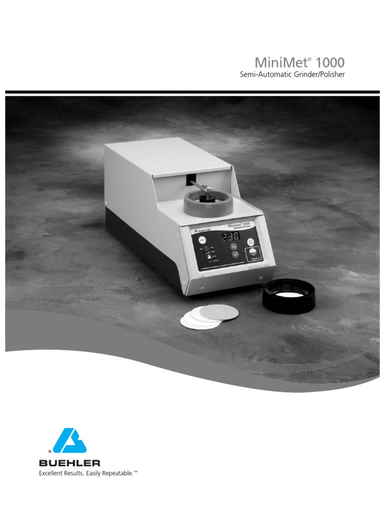 Mini Met 1000 | PDF | Mill (Grinding) | Equipment