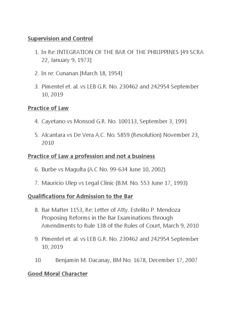 Legal Profession Cases | PDF | Legal Ethics | Legal Education