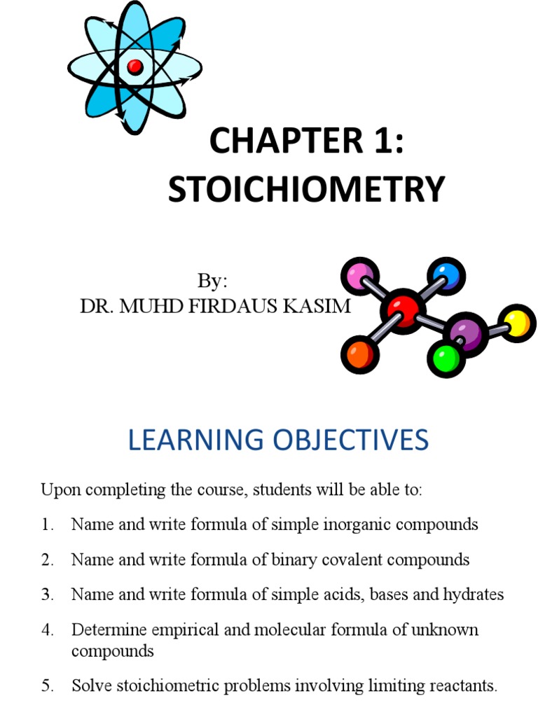 Introduction to Stoichiometry Concepts | PDF | Mole (Unit) | Ion