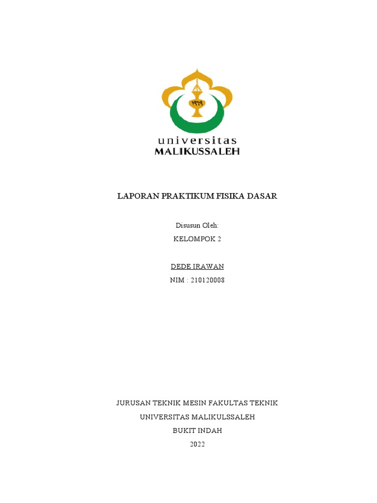 Laporan Praktikum Gaya Gesekan | PDF
