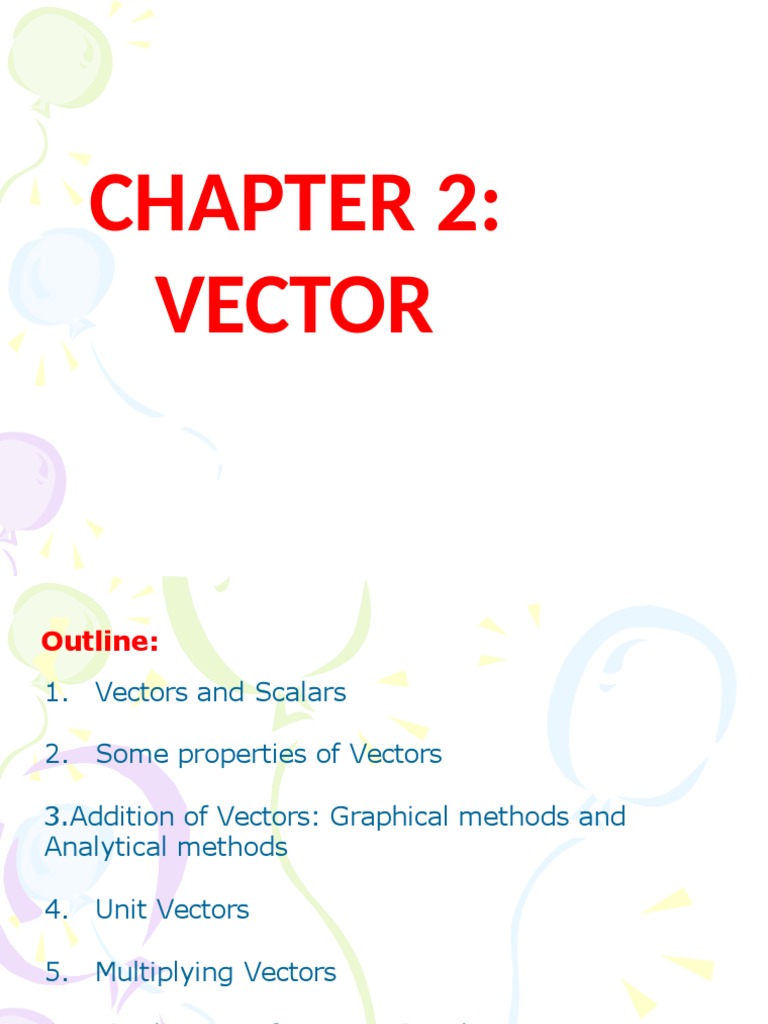 Chapter 2 Vector 2 | PDF | Euclidean Vector | Force