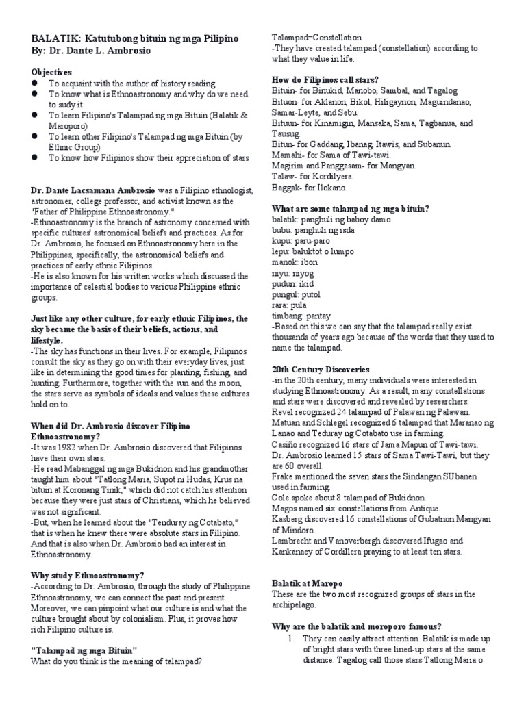 BKBP Summary | PDF | Tagalog Language | Philippines