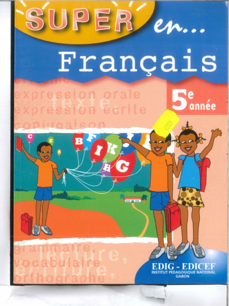 Supèr en Français 5eme Année | PDF