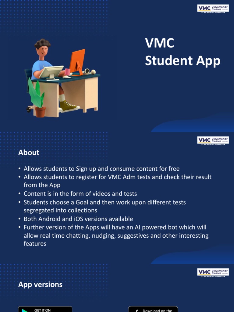 VMC StudentApp | PDF