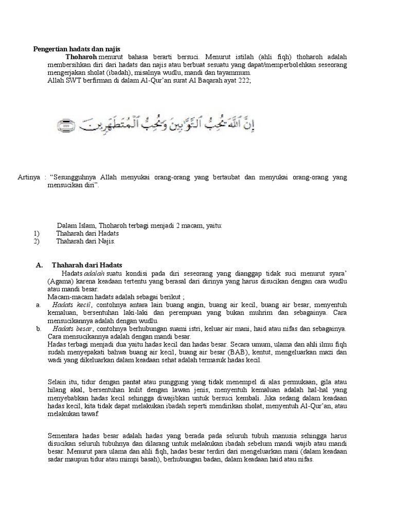 Materi Fiqih Micro Teaching | PDF