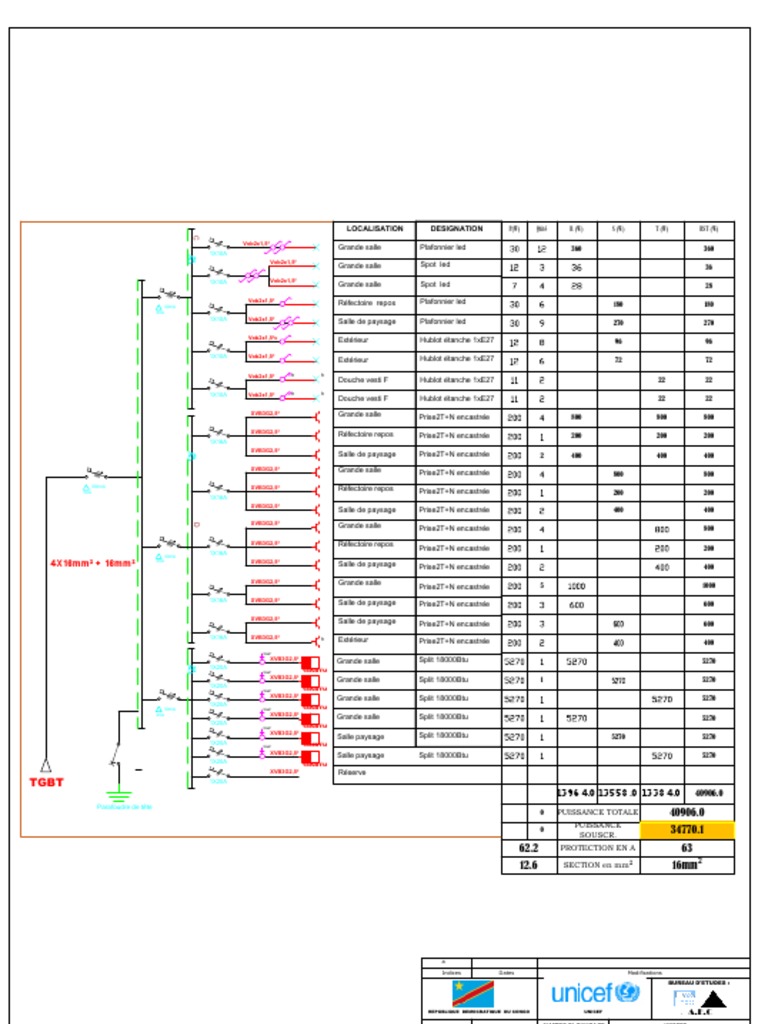 4 Schema Unifilaire | PDF