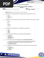 Pre Calculus11 Reviewer | PDF | Function (Mathematics) | Polynomial