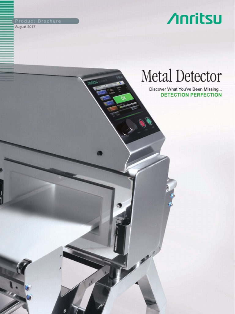 Anritsu Metal Detection Brochure | PDF