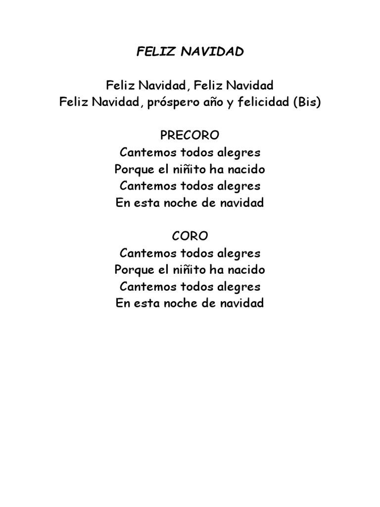 Feliz Navidad | PDF