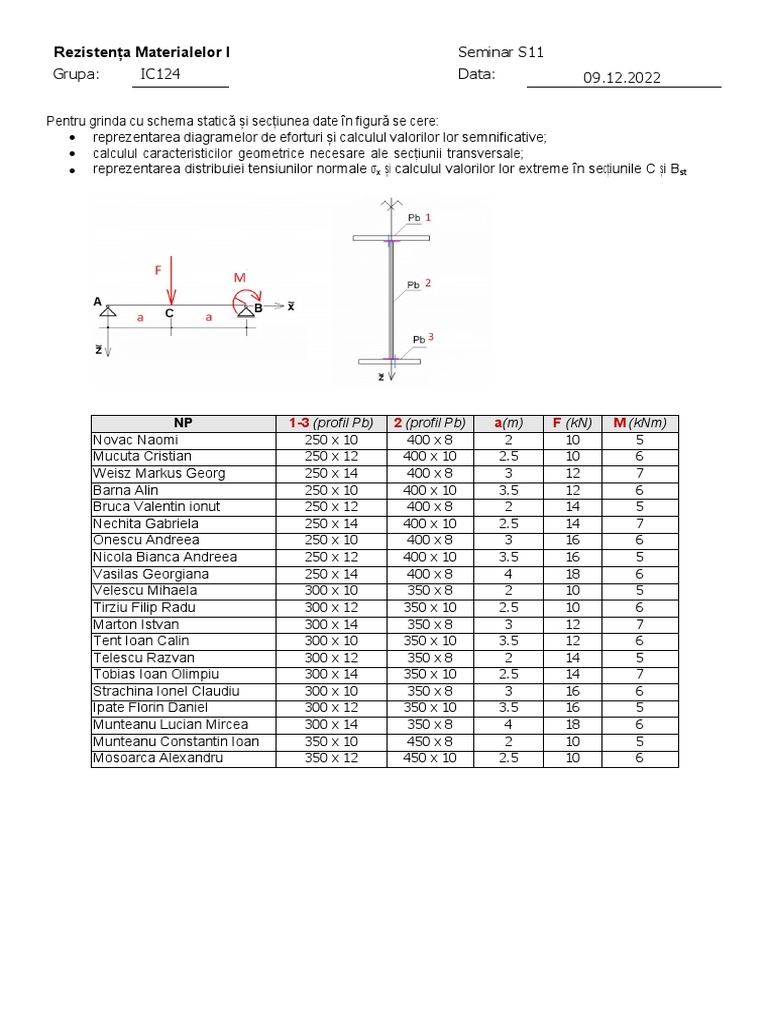 Tema S11 - IC 124 | PDF