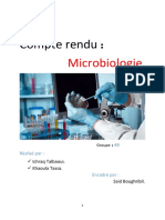 TP Bactériologie Galerie API | PDF | Microbiologie | Bactérie
