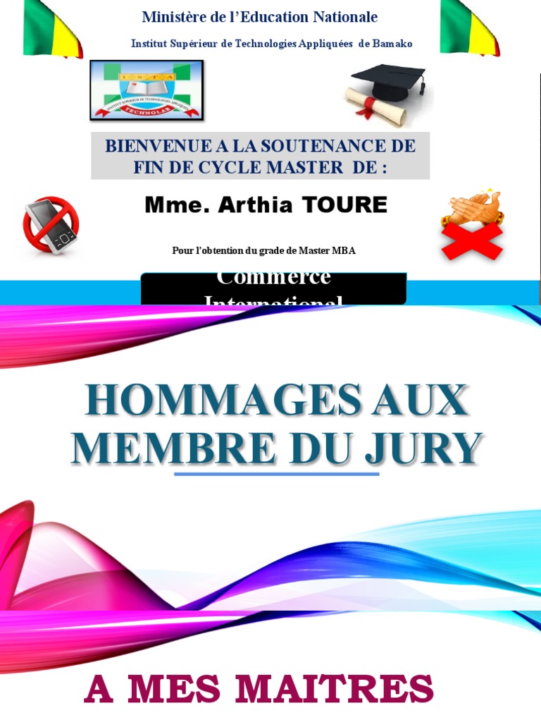 Diapo Pour Soutenance | PDF | Gestion de la relation client | Banques