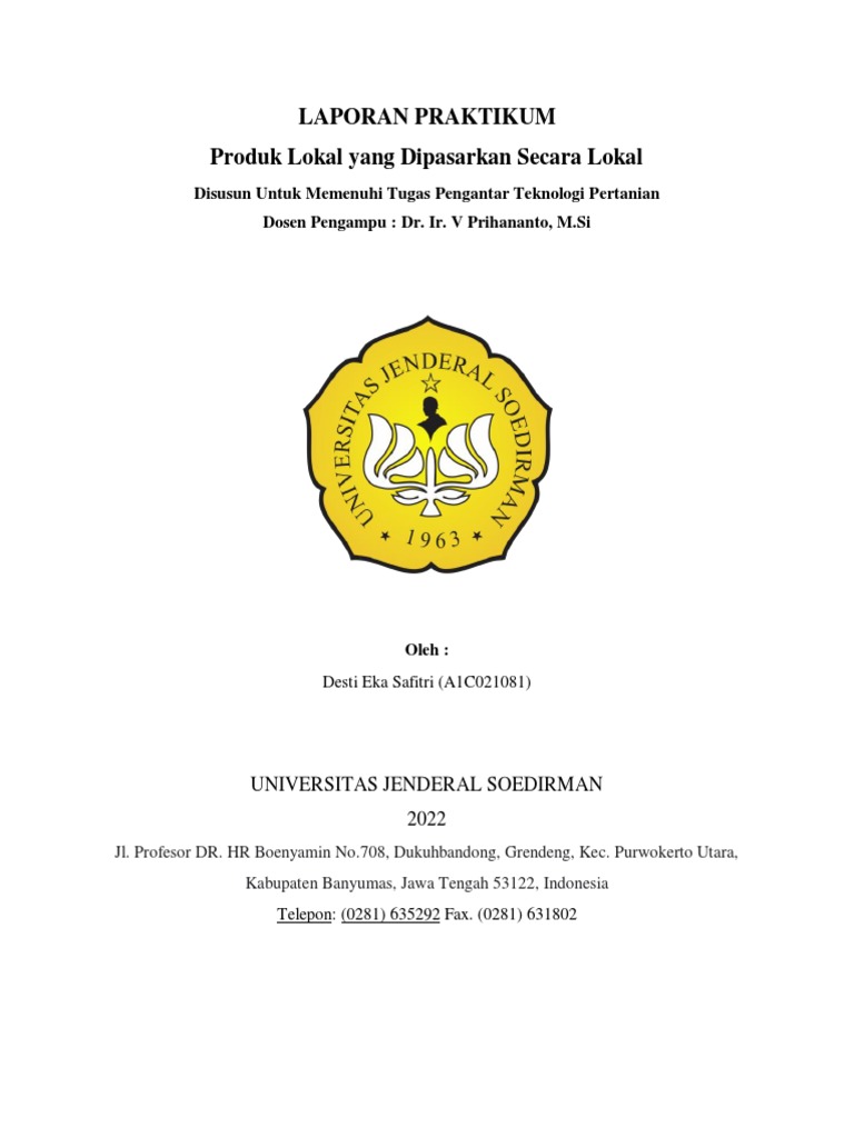 A1c021081 - Desti Eka Safitri - Laporan Praktikum PTP | PDF