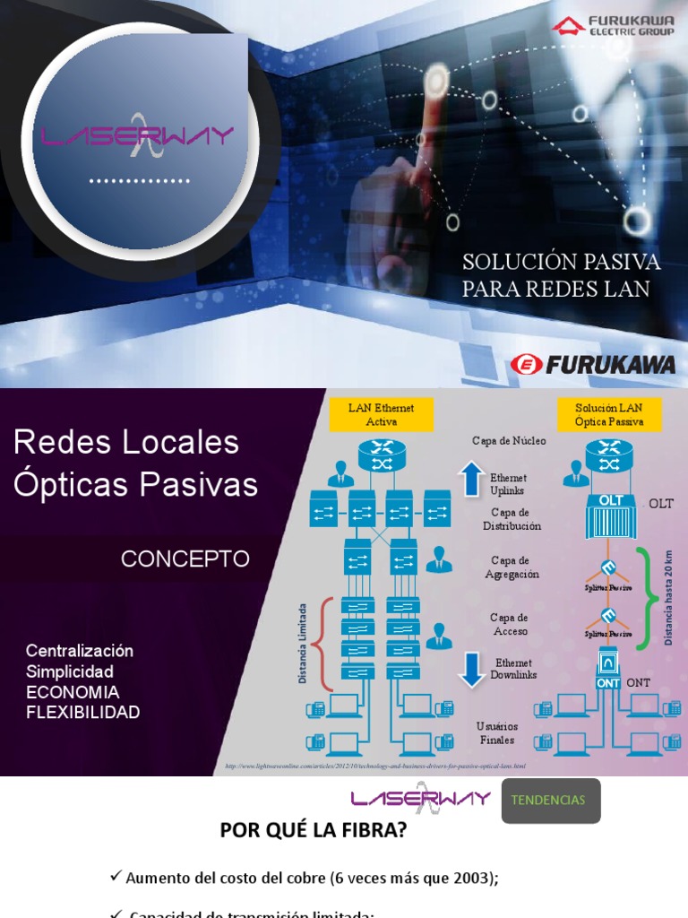 Gpon Laserway | PDF | Comunicación | Internet