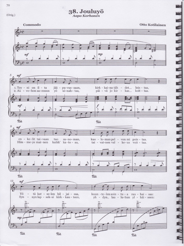 Kotilainen Jouluyö | PDF